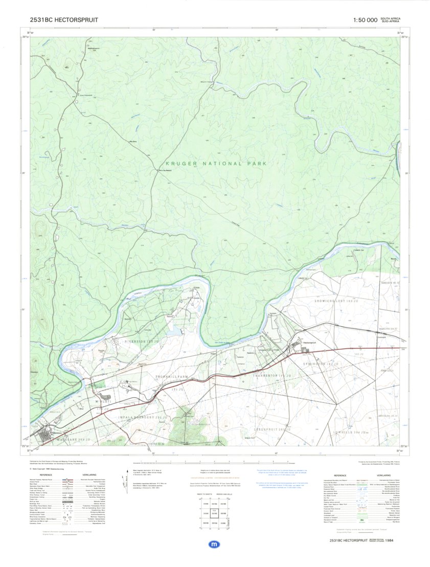 2531BC EMJEJANE Map by Chief Directorate: National Geo-spatial ...