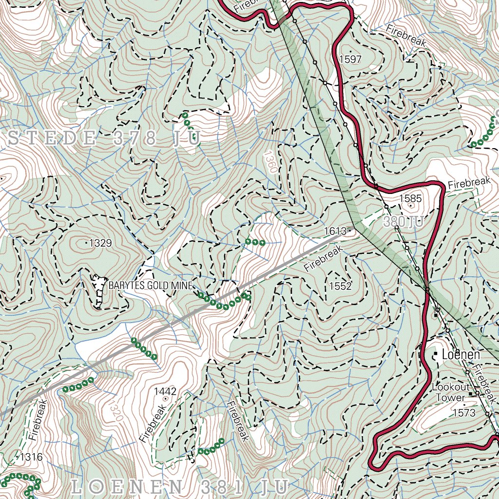 2531CC BARBERTON Map by Chief Directorate: National Geo-spatial ...