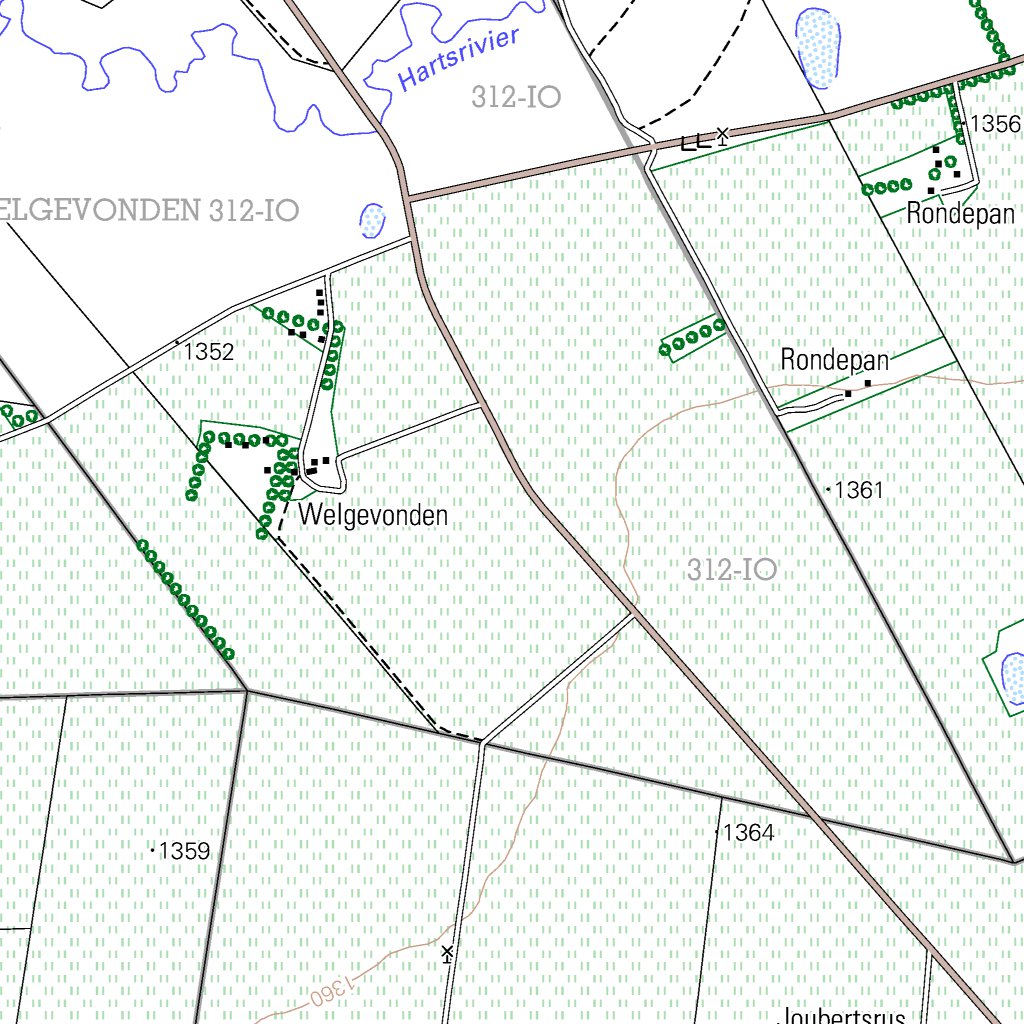 2625DA BARBERSPAN Map by Chief Directorate: National Geo-spatial ...
