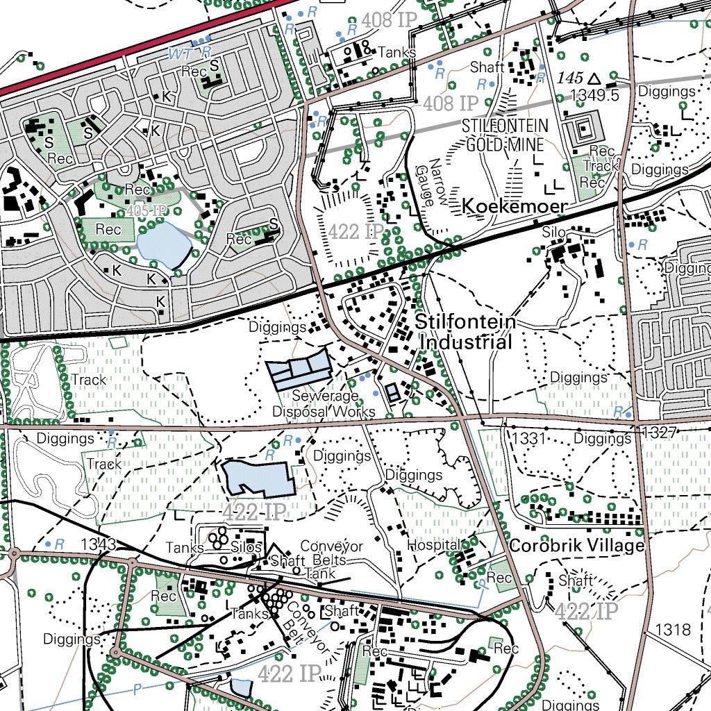 2626DD STILFONTEIN Map by Chief Directorate: National Geo-spatial ...