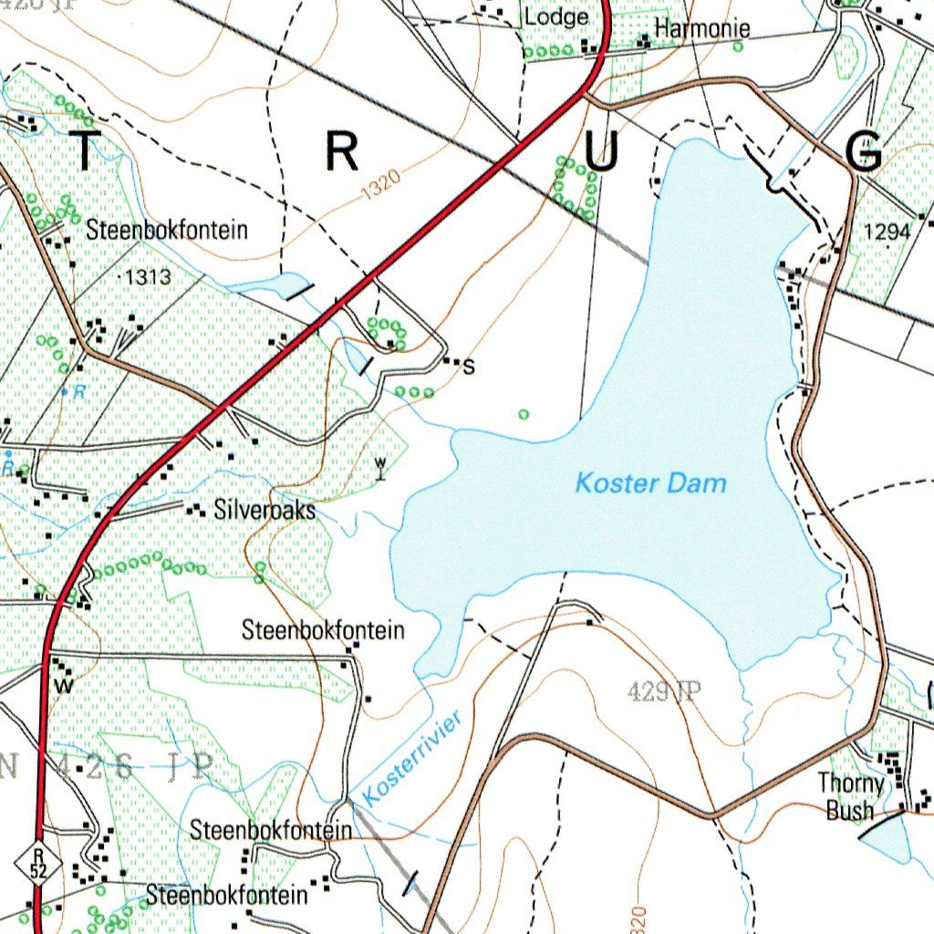 2526DB MOEDWIL Map by Chief Directorate: National Geo-spatial ...