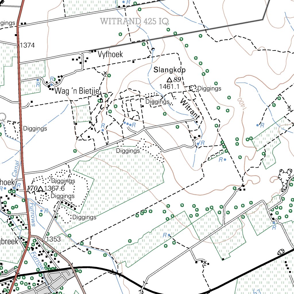 2627CA POTCHEFSTROOM Map by Chief Directorate: National Geo-spatial ...