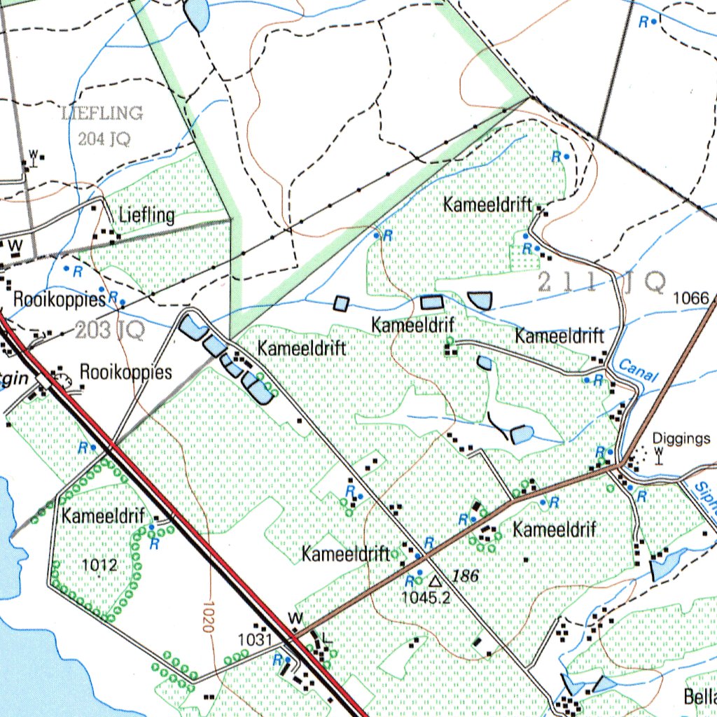 2527BC BEESTEKRAAL Map by Chief Directorate: National Geo-spatial ...