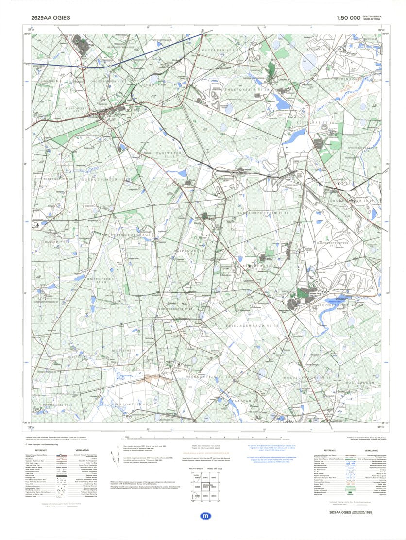 2629AA OGIES Map by Chief Directorate: National Geo-spatial Information ...