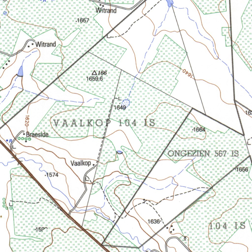 2629AD BETHAL Map by Chief Directorate: National Geo-spatial ...
