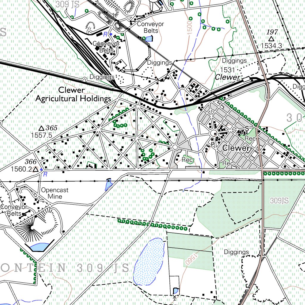 2529CC EMALAHLENI Map by Chief Directorate: National Geo-spatial ...