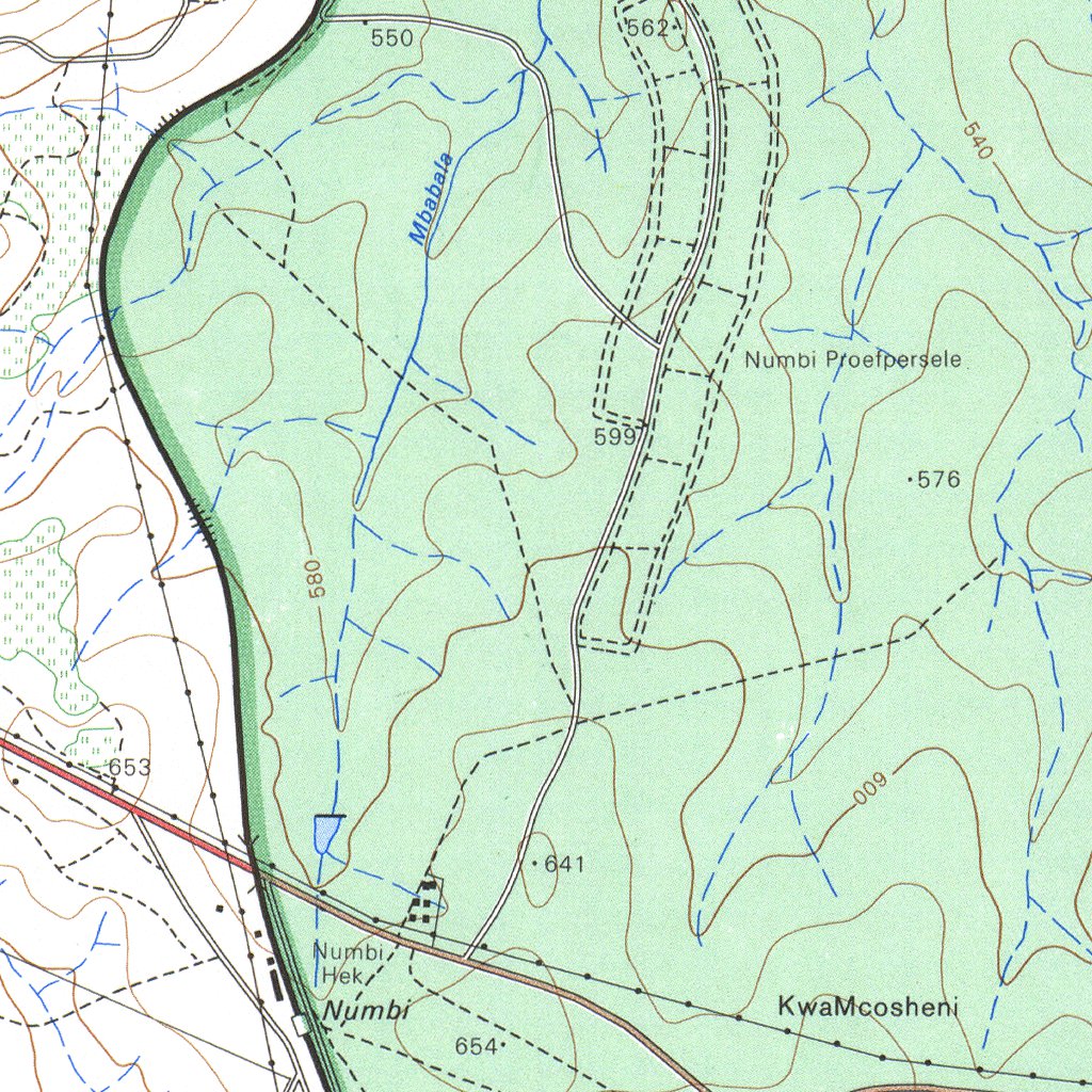 2531AA NKAMBENI Map by Chief Directorate: National Geo-spatial ...