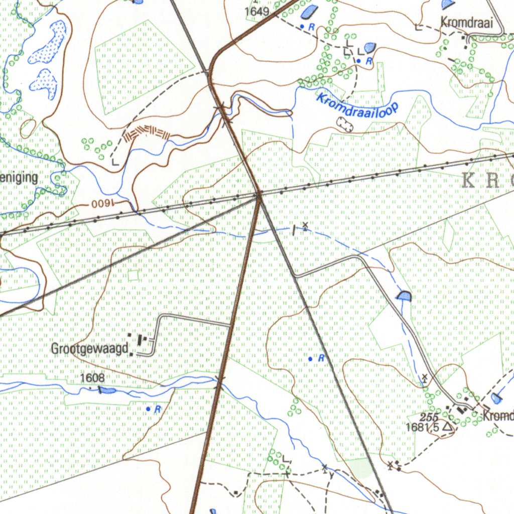 2629DB ERMELO Map by Chief Directorate: National Geo-spatial ...