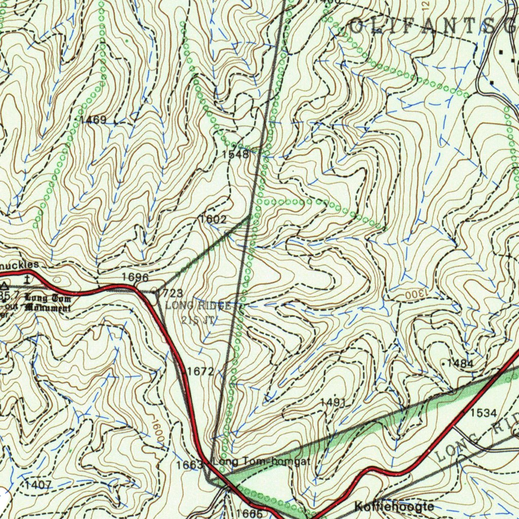 2530BA LONG TOM PASS Map by Chief Directorate: National Geo-spatial ...