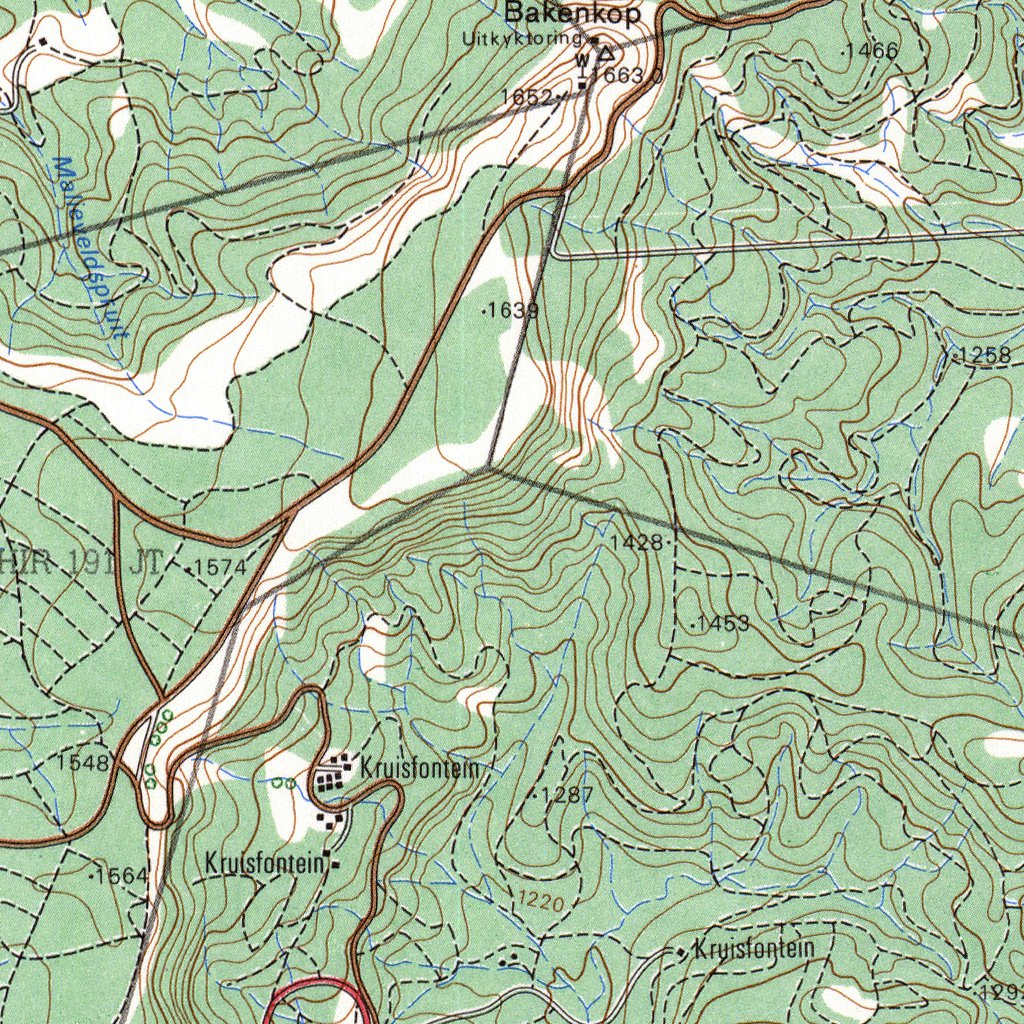2530BB SABIE Map by Chief Directorate: National Geo-spatial Information ...
