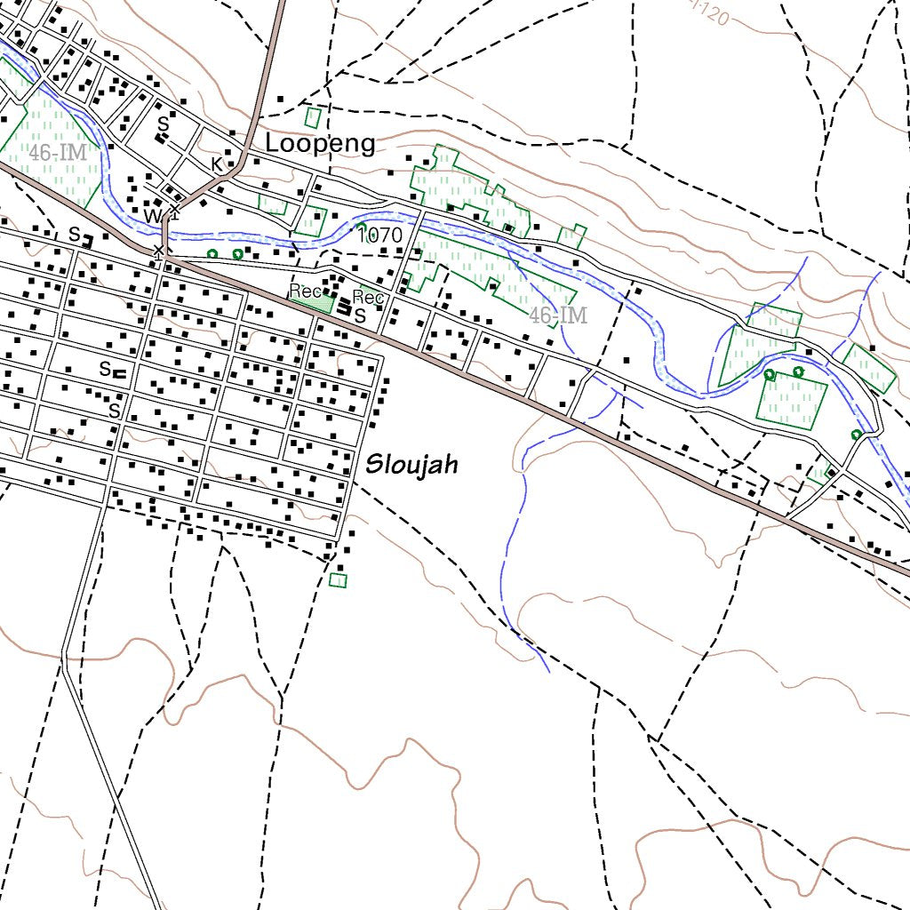2623CD LOOPENG Map by Chief Directorate: National Geo-spatial ...