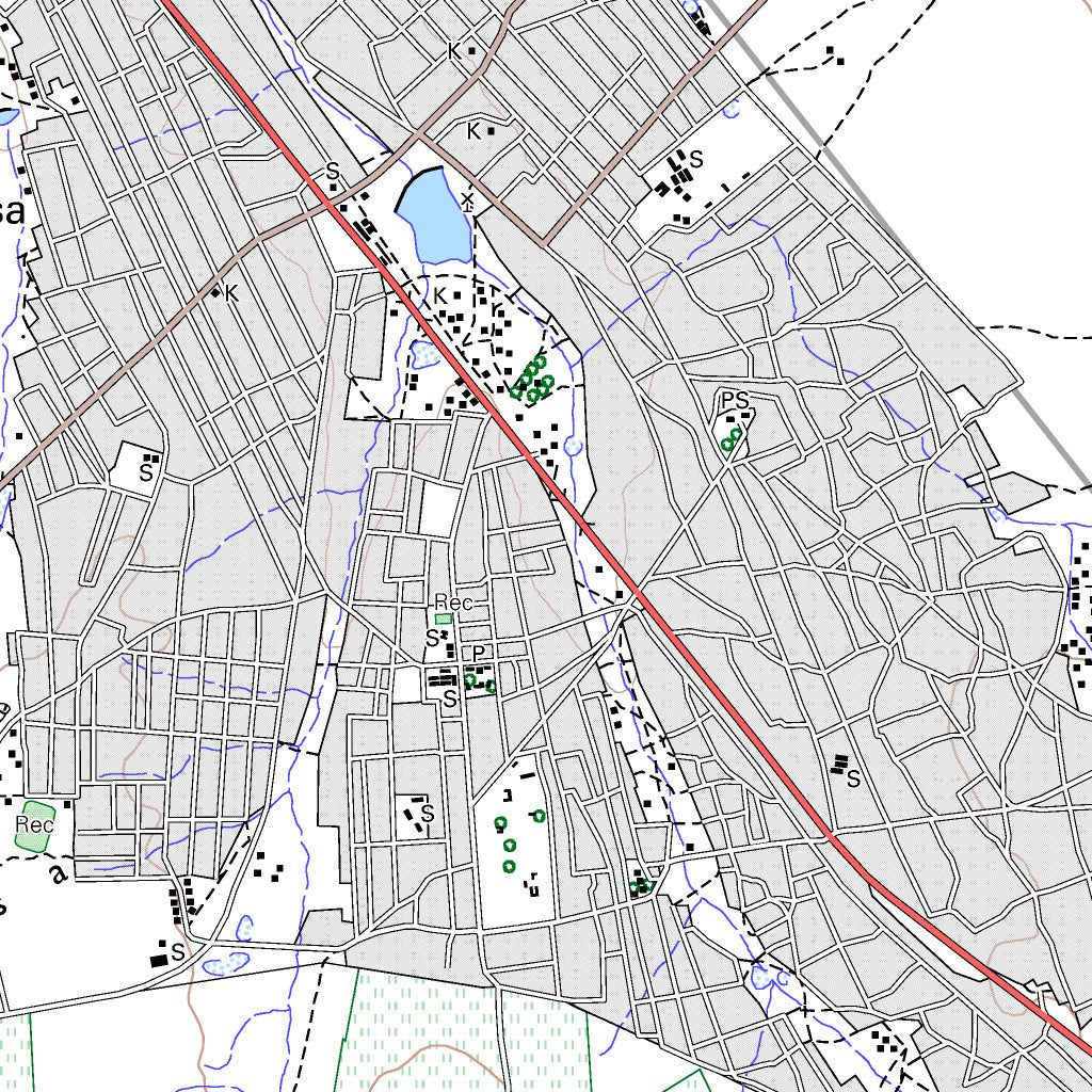 2624CA GANYESA Map by Chief Directorate: National Geo-spatial ...