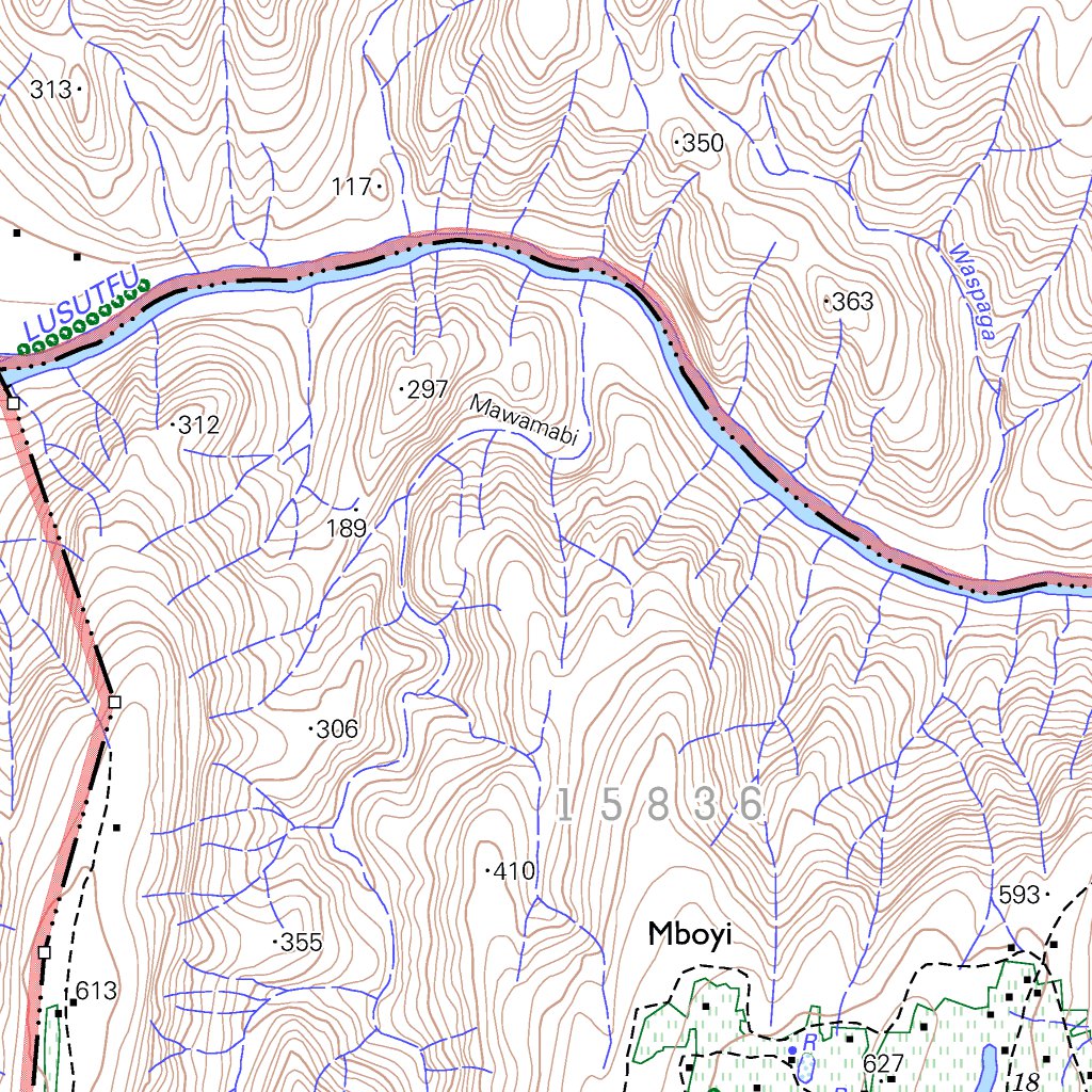 2632CC ABERCORN DRIFT Map by Chief Directorate: National Geo-spatial ...