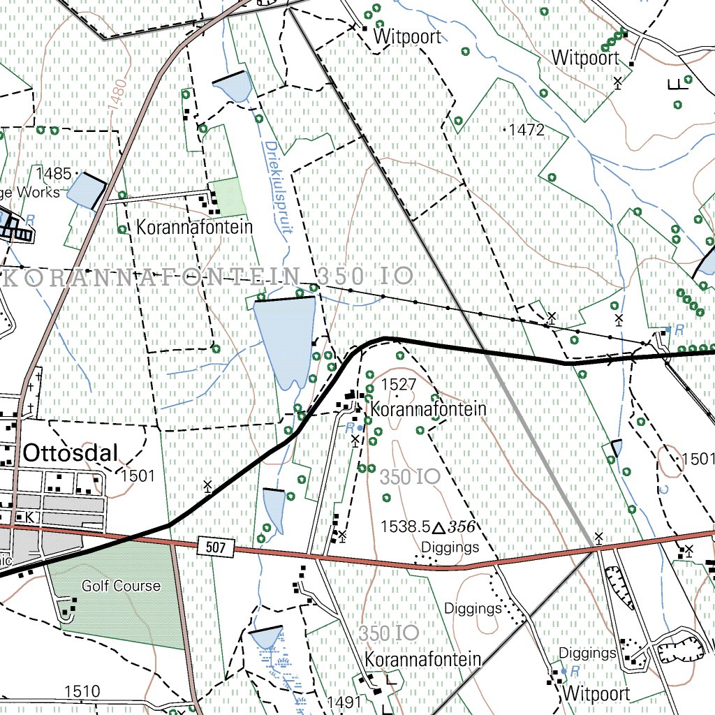 2626CC OTTOSDAL Map by Chief Directorate: National Geo-spatial ...