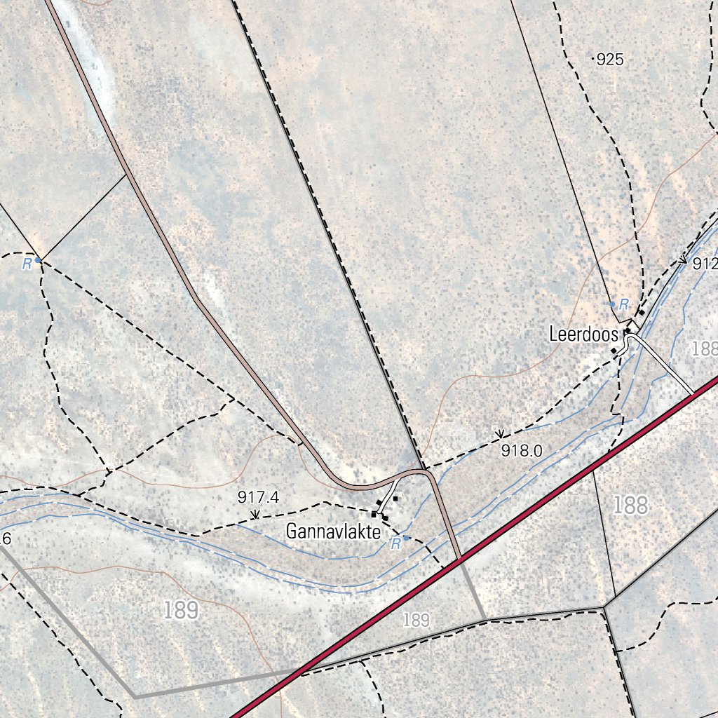 2621DD LUSHOF Map by Chief Directorate: National Geo-spatial ...