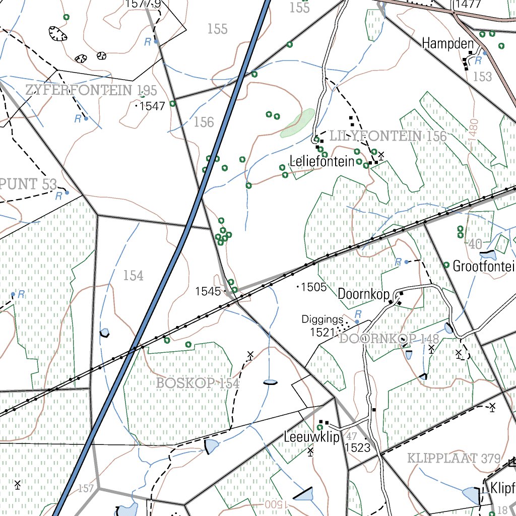 2627DC WEIVELD Map by Chief Directorate: National Geo-spatial ...