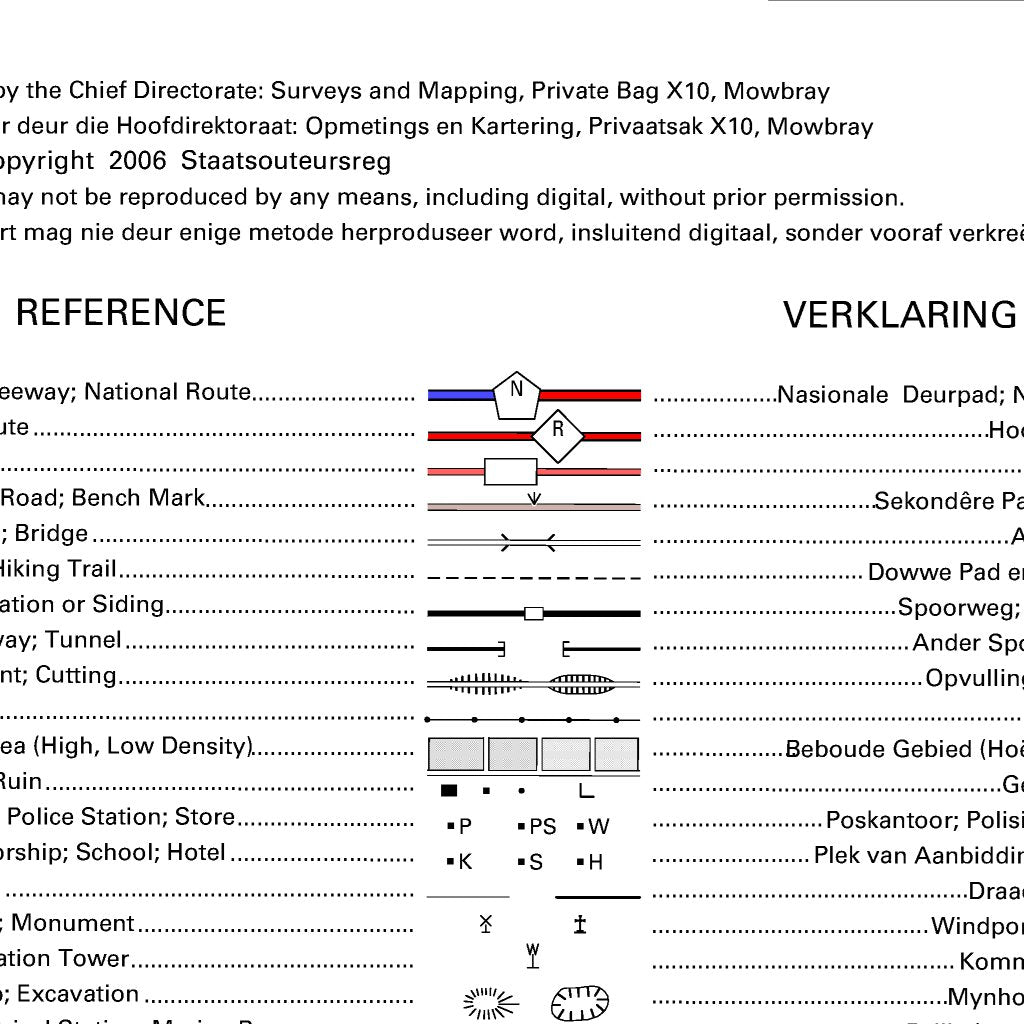 2623AD KAGISO Map by Chief Directorate: National Geo-spatial ...