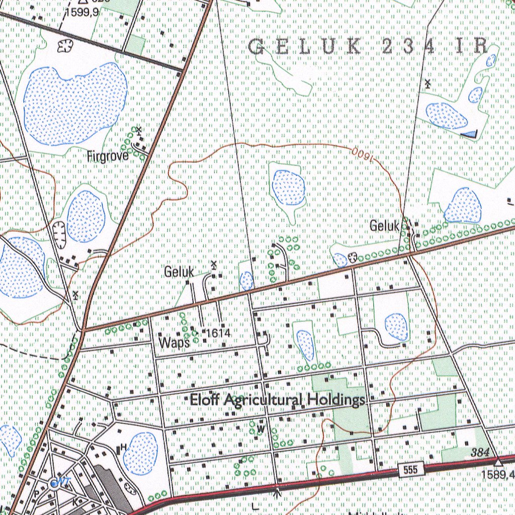 2628BA DELMAS Map by Chief Directorate: National Geo-spatial ...