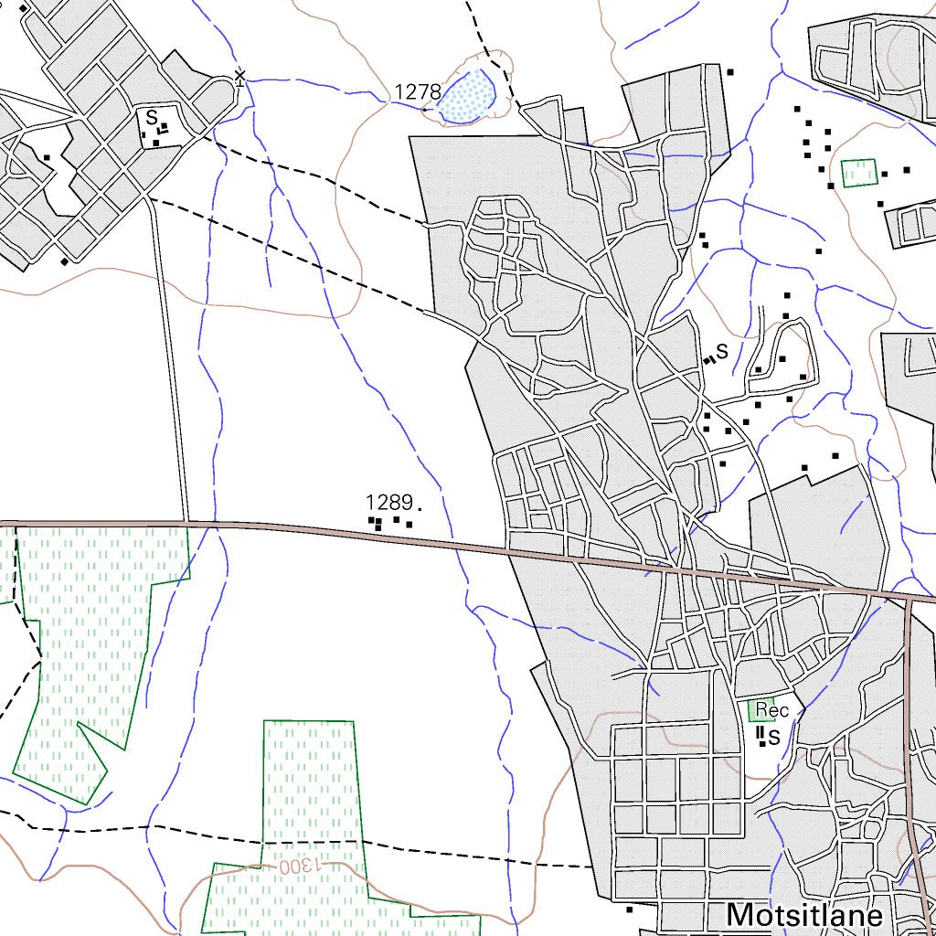 2625AC MADIBOGO Map by Chief Directorate: National Geo-spatial ...