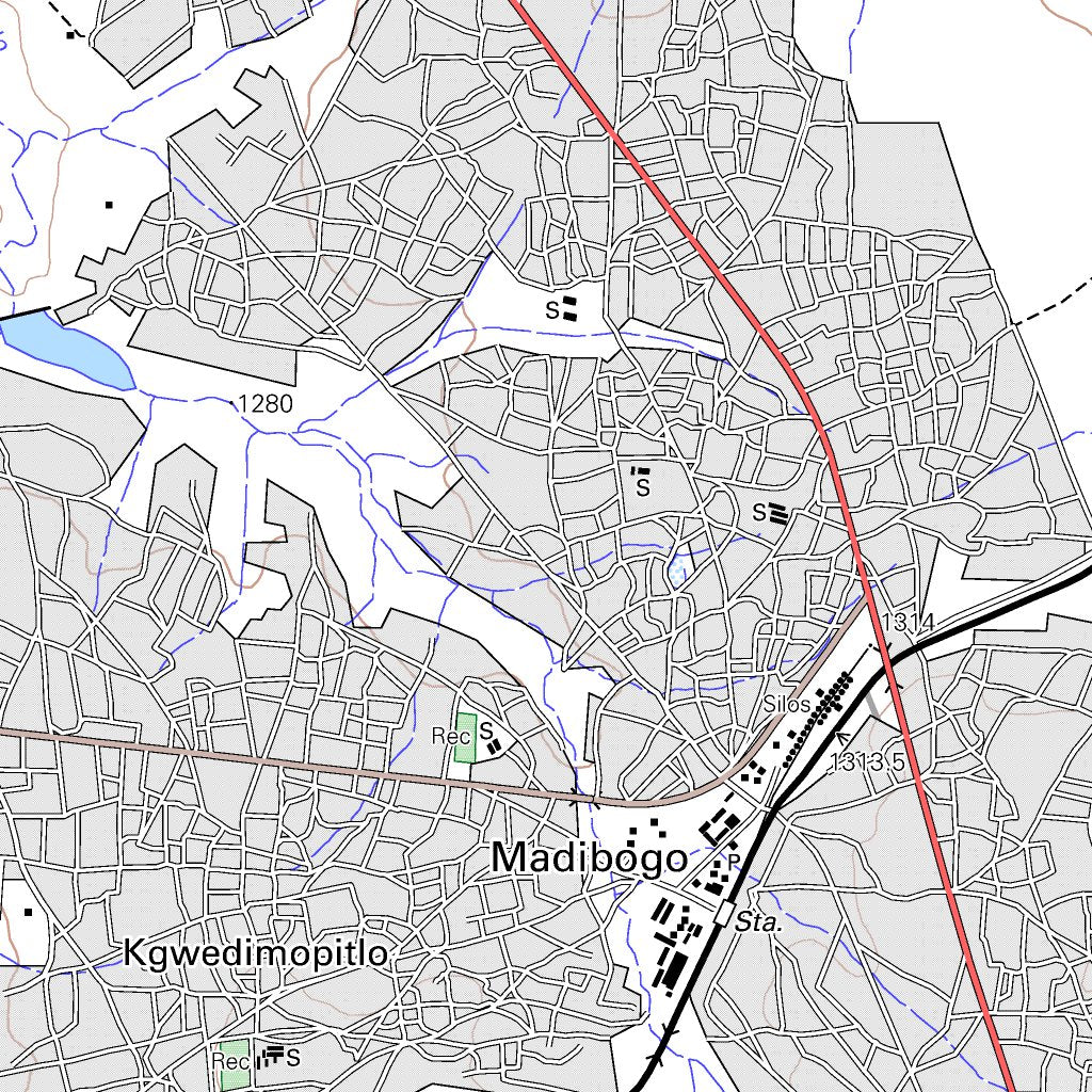 2625AC MADIBOGO Map by Chief Directorate: National Geo-spatial ...