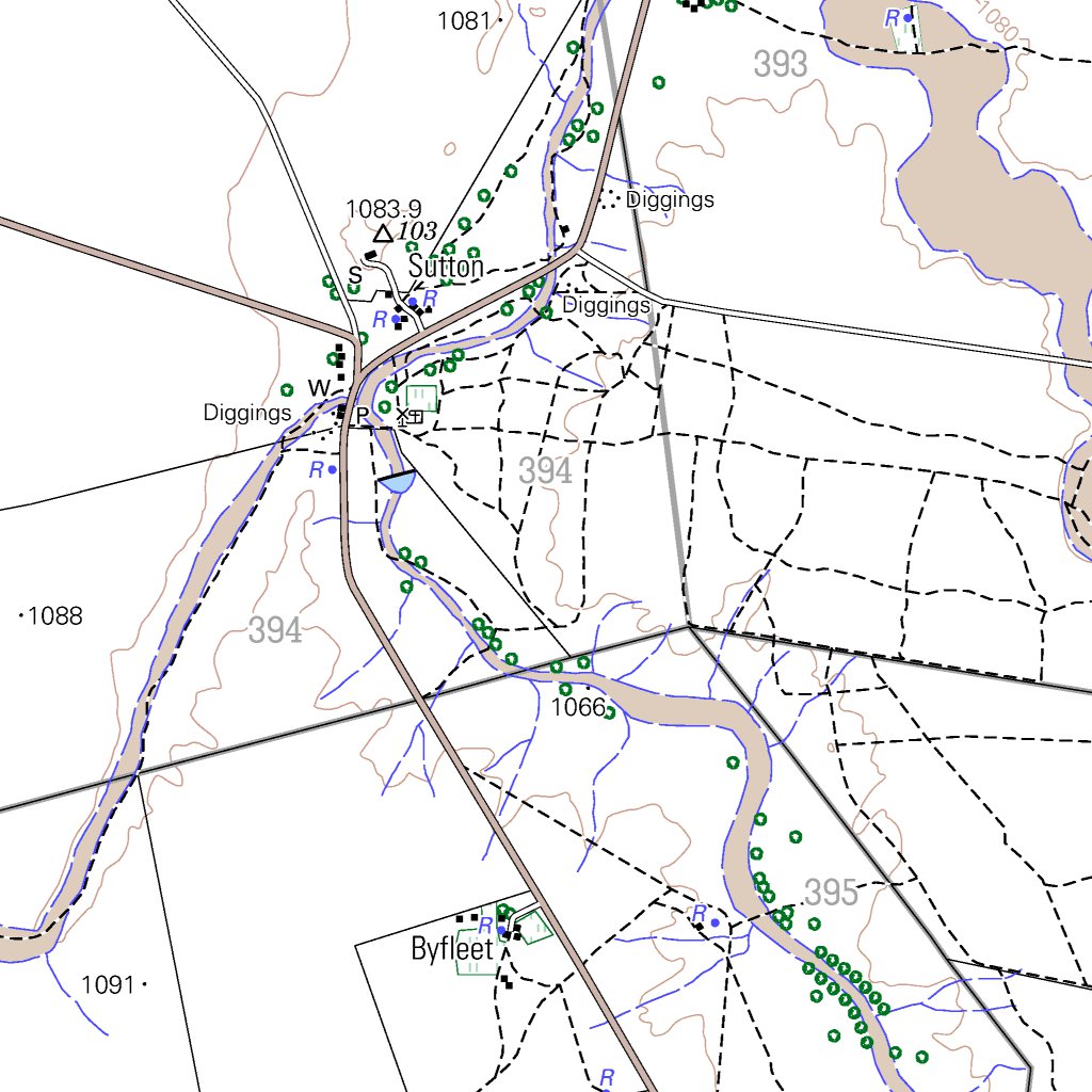 2722BD SUTTON Map by Chief Directorate: National Geo-spatial ...