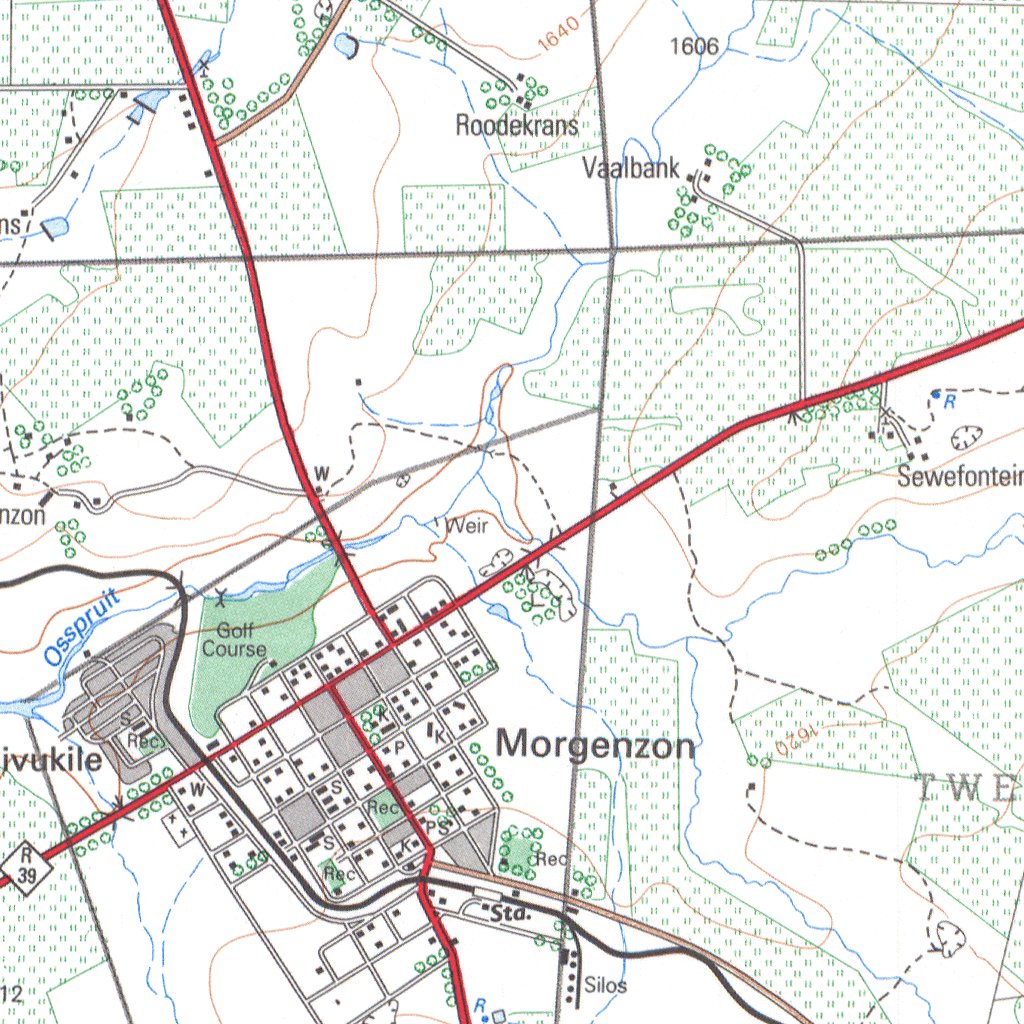 2629DA MORGENZON Map by Chief Directorate: National Geo-spatial ...