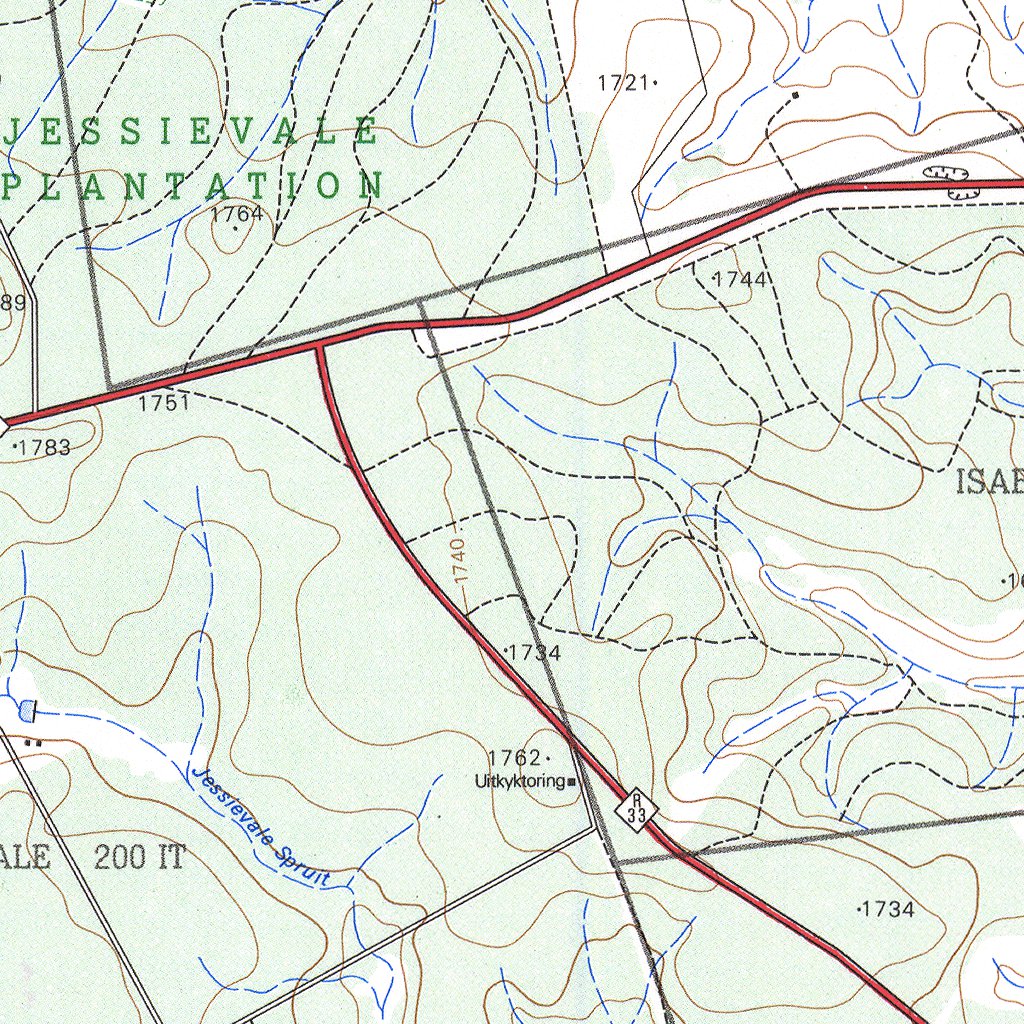 2630BA THE BROOK Map by Chief Directorate: National Geo-spatial ...