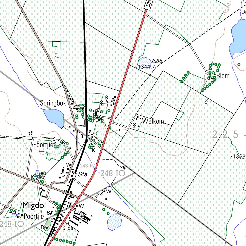 2625CD MIGDOL Map by Chief Directorate: National Geo-spatial ...