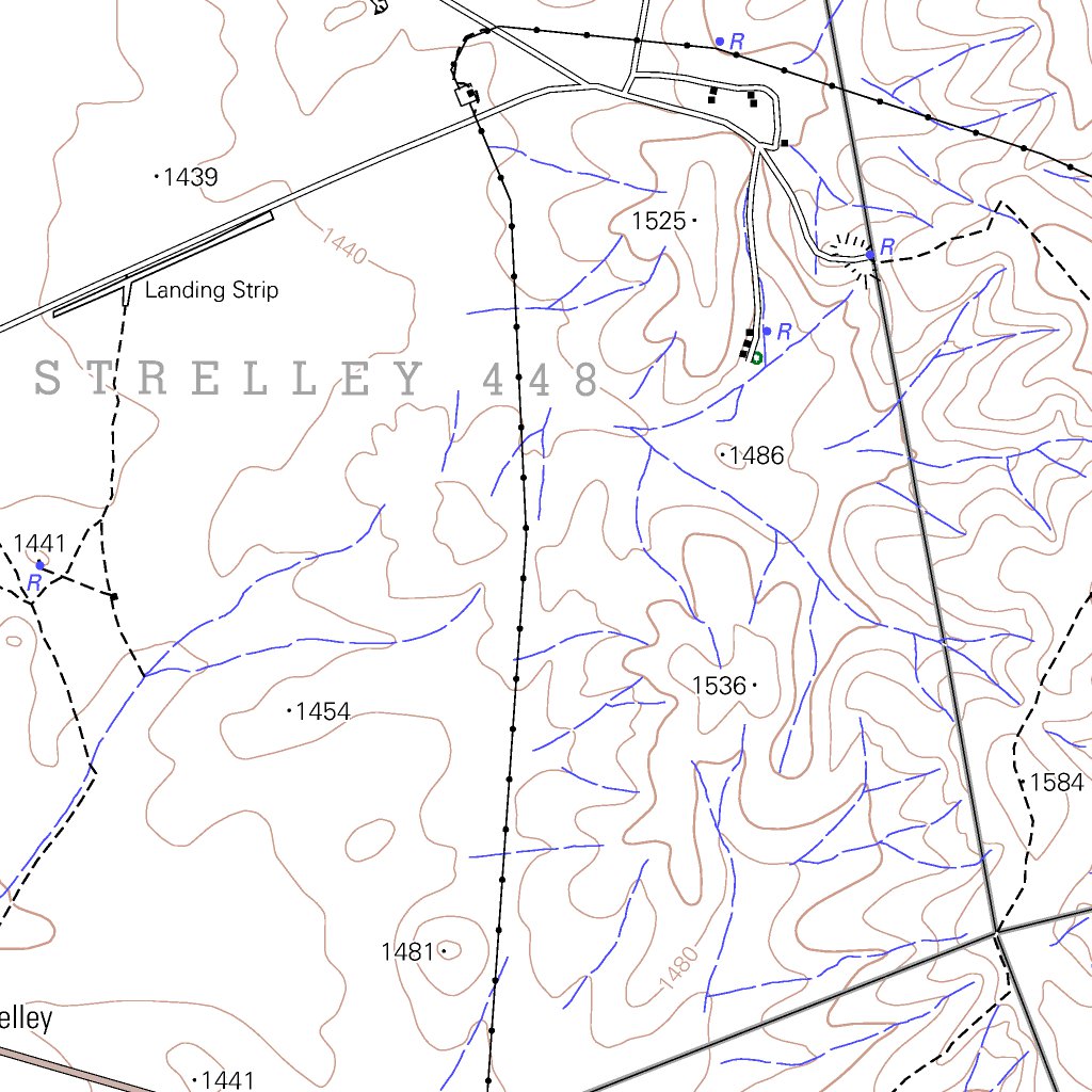 2723CB STRELLEY Map by Chief Directorate: National Geo-spatial ...
