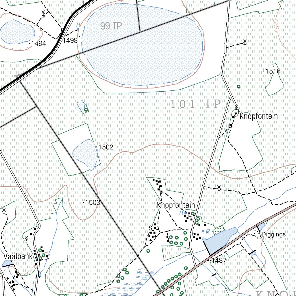2626AC GERDAU Map by Chief Directorate: National Geo-spatial ...
