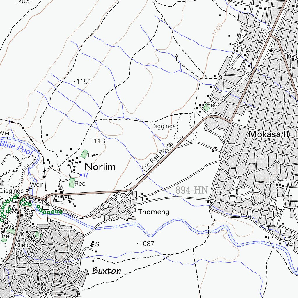 2724DA MOKGARENG Map by Chief Directorate: National Geo-spatial ...