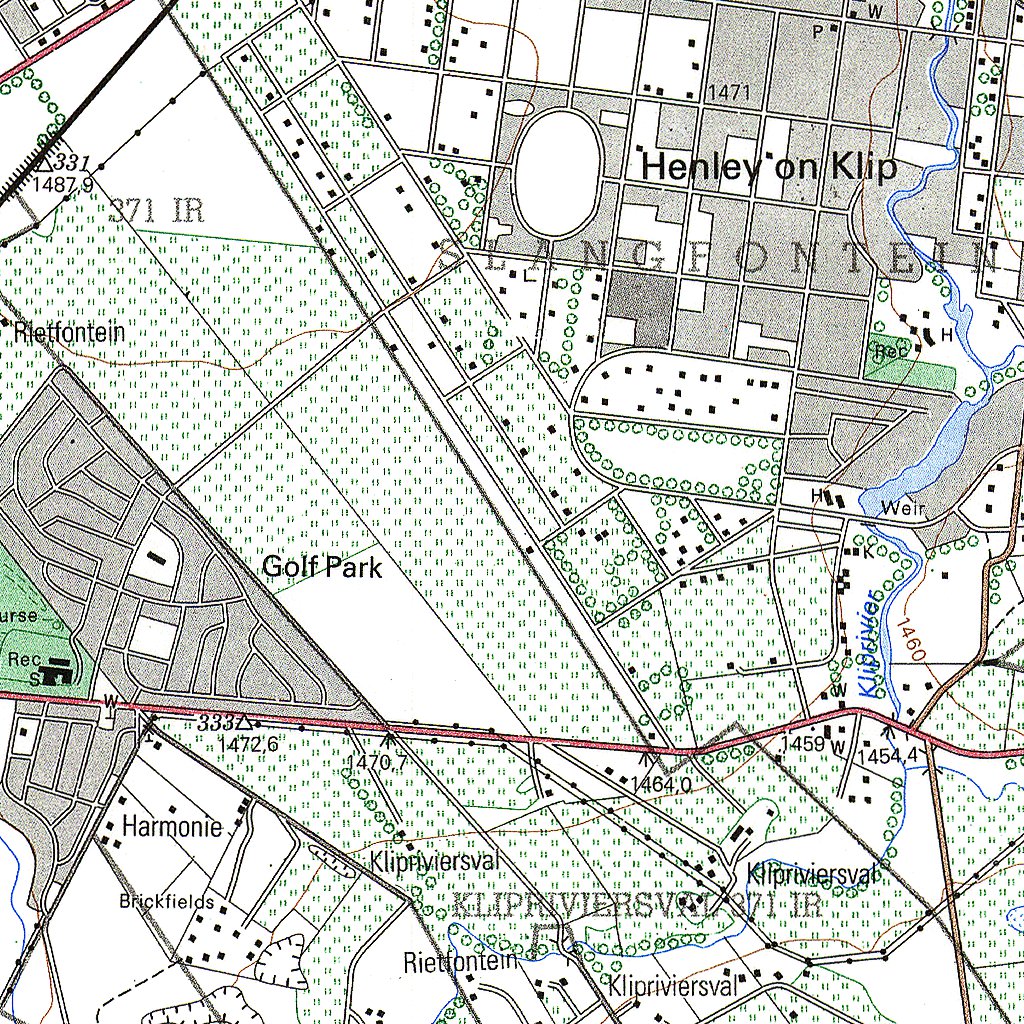 2628CA MEYERTON Map by Chief Directorate: National Geo-spatial ...