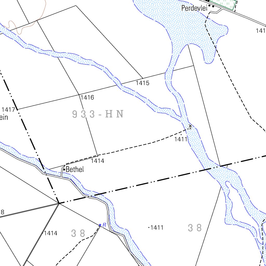 2724CA REIVILO Map by Chief Directorate: National Geo-spatial ...