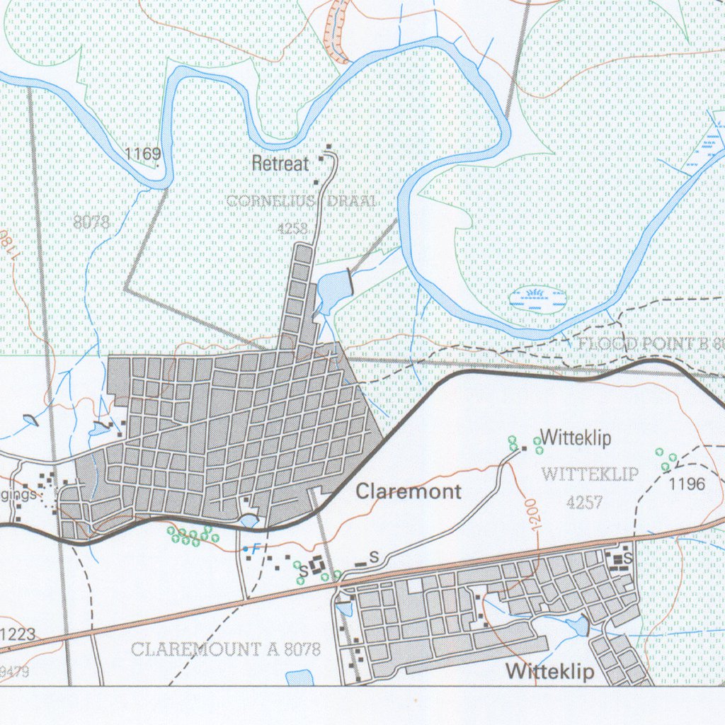 2730CA MADADENI Map by Chief Directorate: National Geo-spatial ...