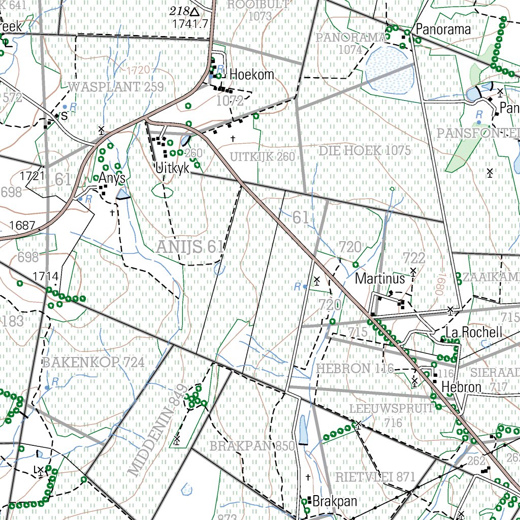 2728CB BLYDSKAP Map by Chief Directorate: National Geo-spatial ...