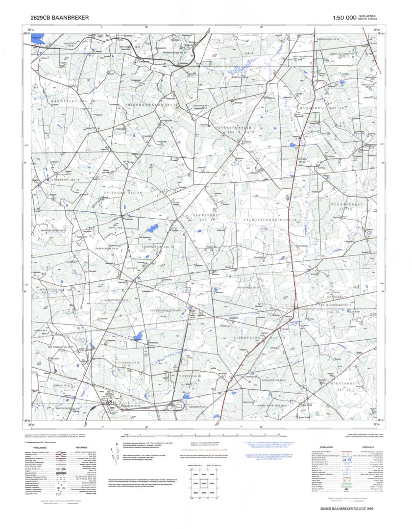 2629CB EMZINONI Map by Chief Directorate: National Geo-spatial ...