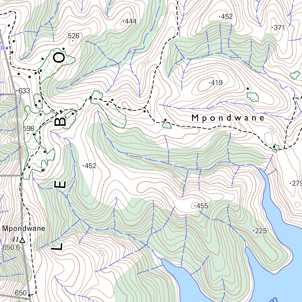 2732AC JOZINI Map by Chief Directorate: National Geo-spatial ...
