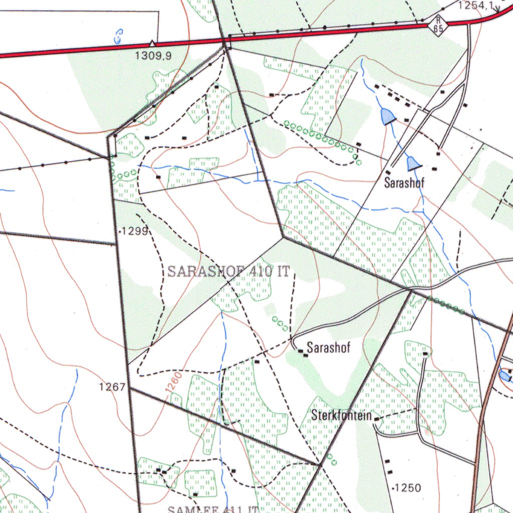 2630DA_DB AMSTERDAM Map by Chief Directorate: National Geo-spatial ...