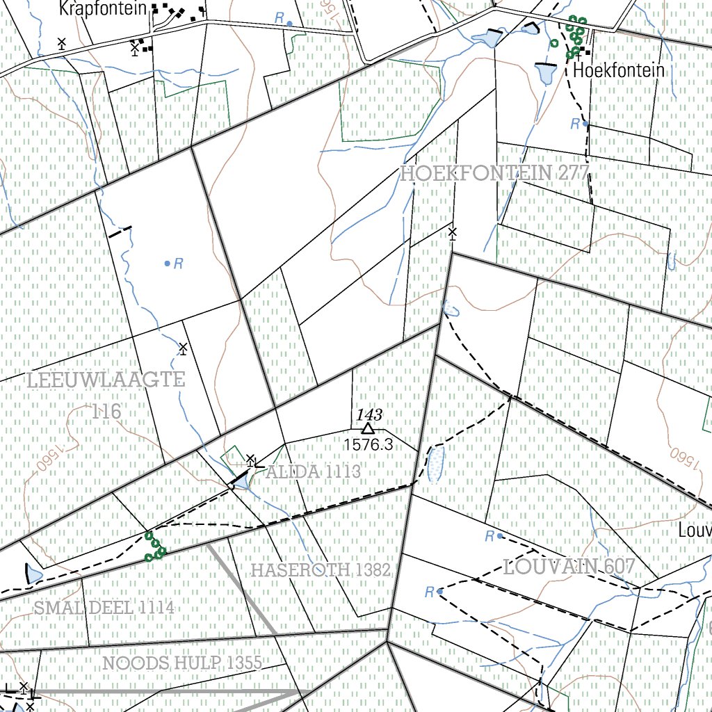 2728AA ELANDSKOP Map by Chief Directorate: National Geo-spatial ...