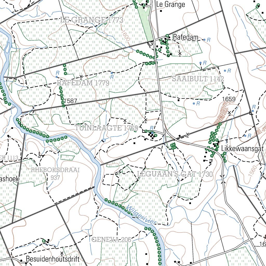 2728DB ROADSIDE Map by Chief Directorate: National Geo-spatial ...