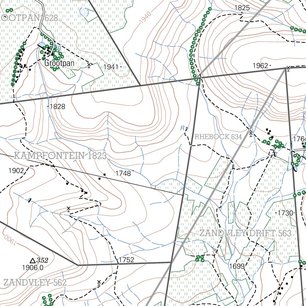2729CD VERKYKERSKOP Map by Chief Directorate: National Geo-spatial ...