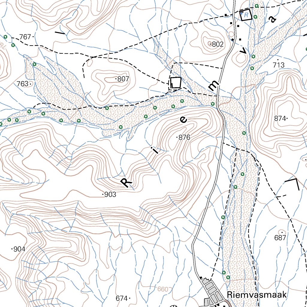 2820AD RIEMVASMAAK Map by Chief Directorate: National Geo-spatial ...