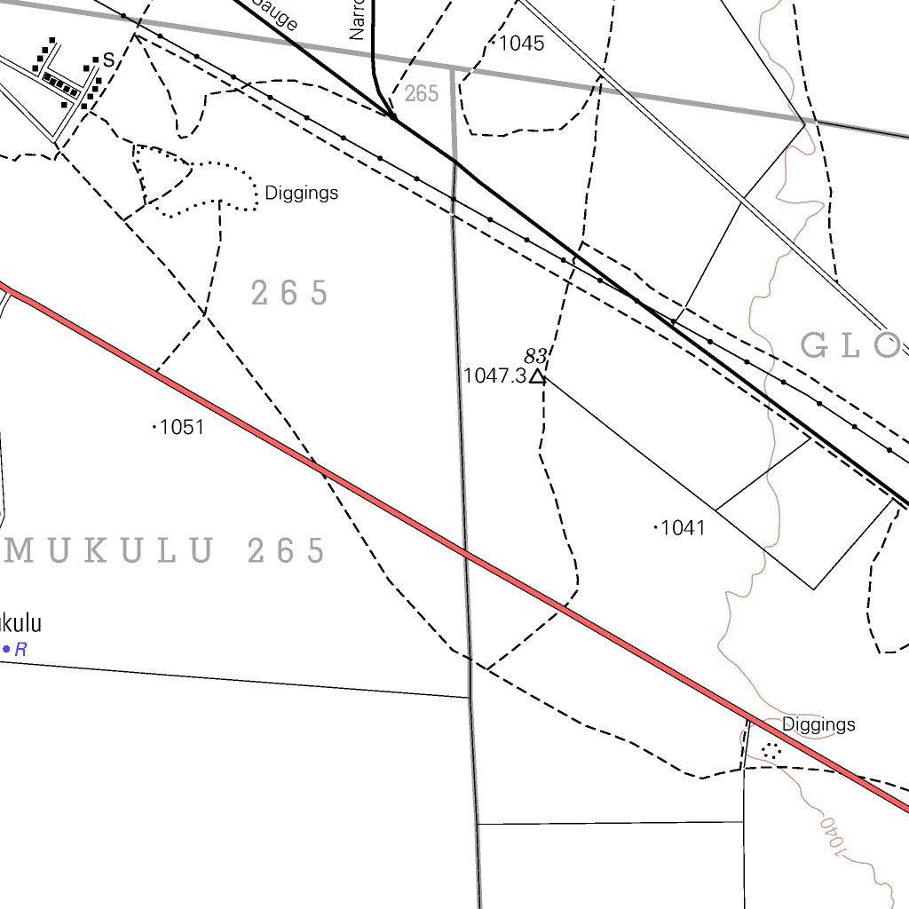 2722BB HOTAZEL Map by Chief Directorate: National Geo-spatial ...