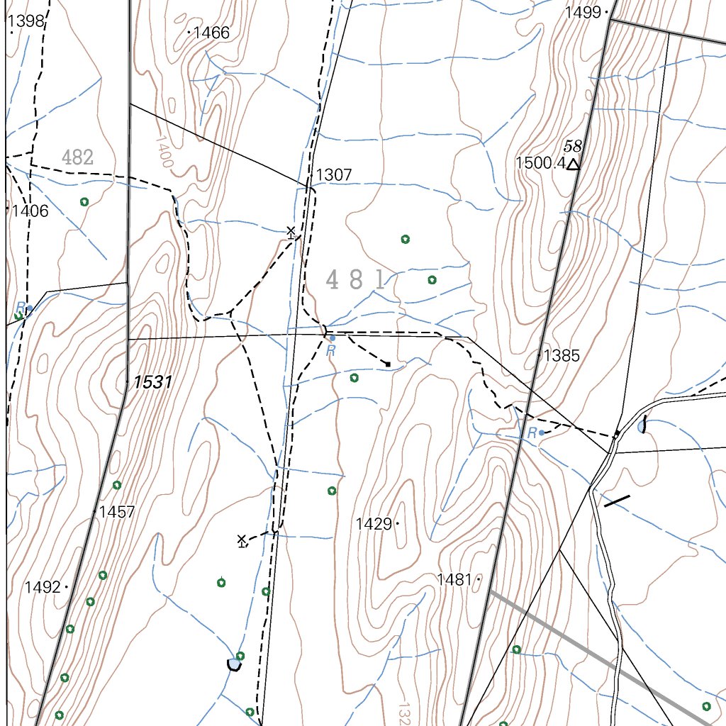 2822BD BEESHOEK Map by Chief Directorate: National Geo-spatial ...
