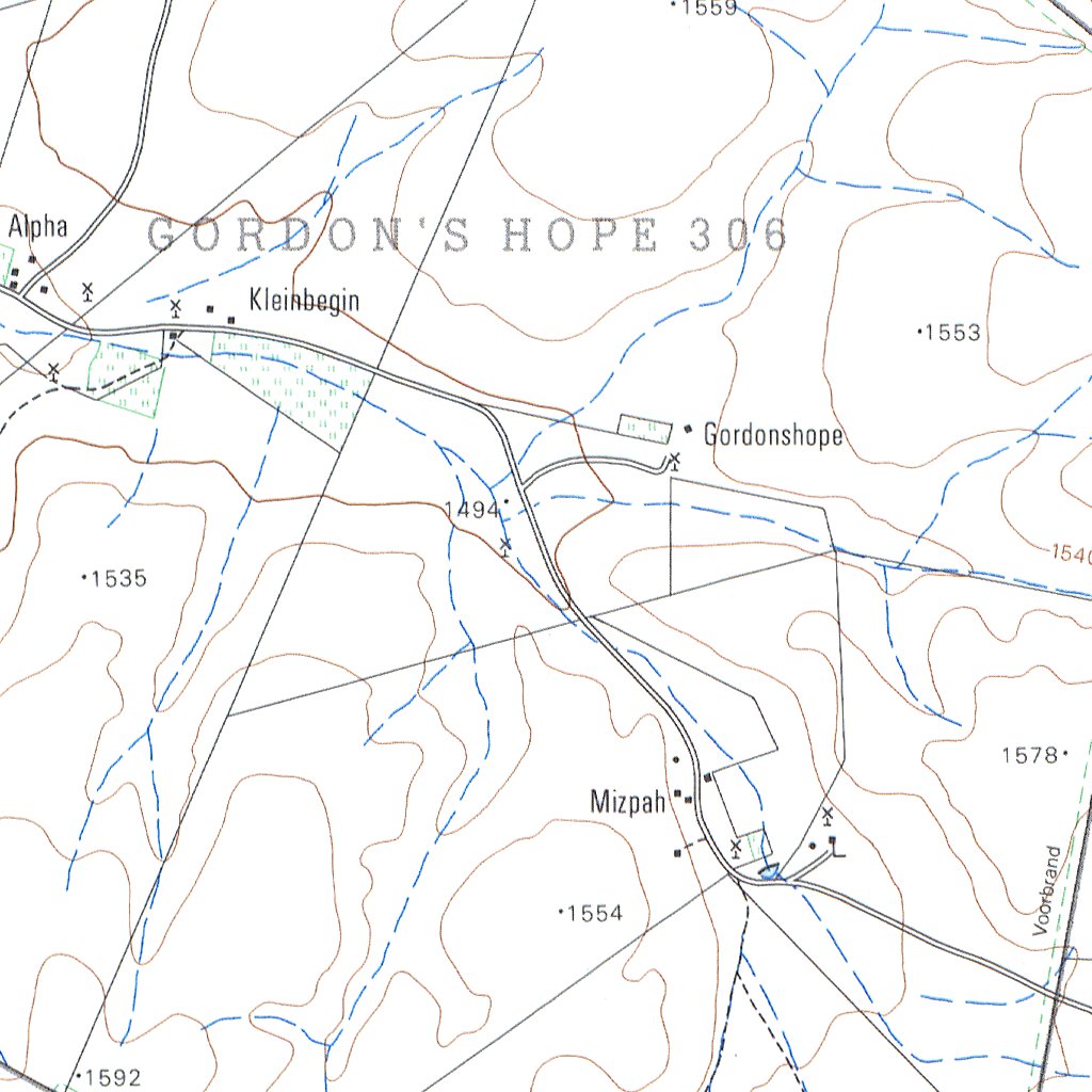 2823AB GOEDGEDACHT Map by Chief Directorate: National Geo-spatial ...