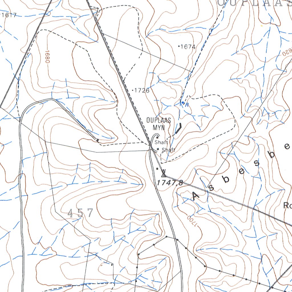 2823AB GOEDGEDACHT Map by Chief Directorate: National Geo-spatial ...