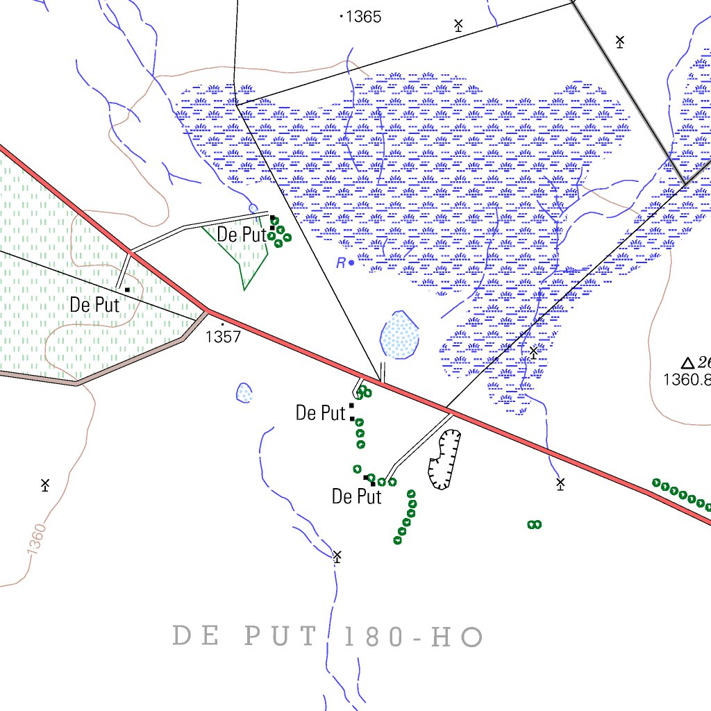 2725BB WOLMARANSSTAD Map by Chief Directorate: National Geo-spatial ...