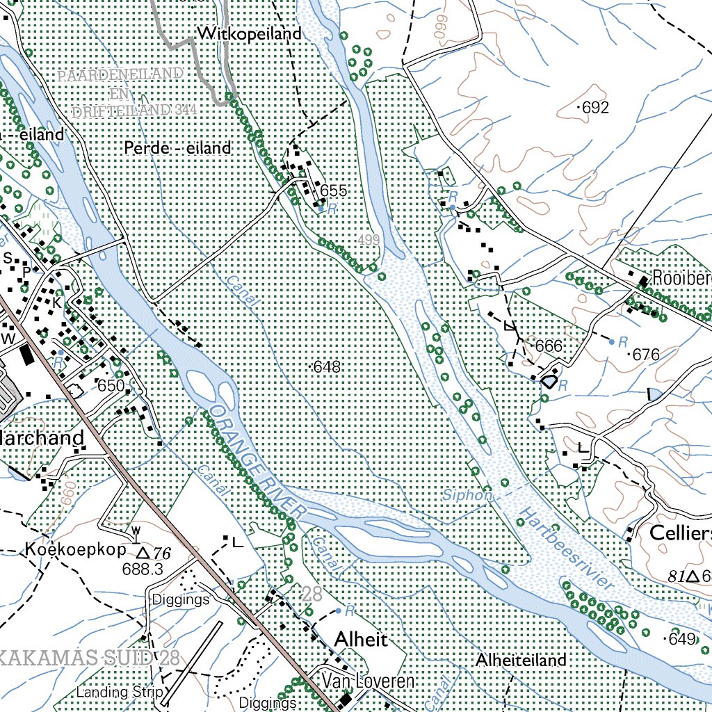2820DA MARCHAND Map by Chief Directorate: National Geo-spatial ...