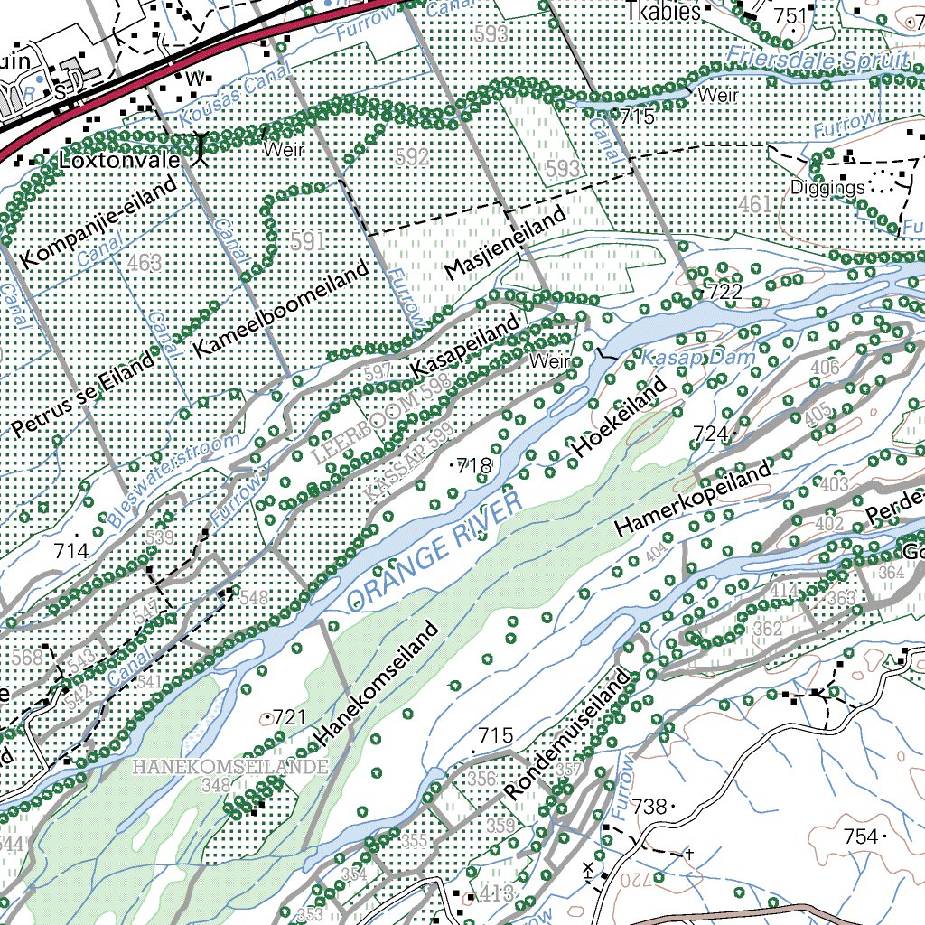 2820DB KEIMOES Map by Chief Directorate: National Geo-spatial ...