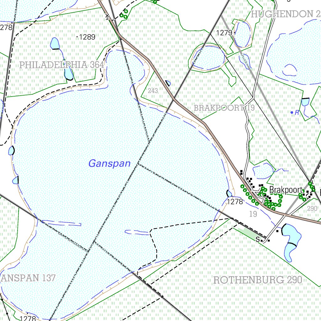 2726CD WESSELSBRON Map by Chief Directorate: National Geo-spatial ...